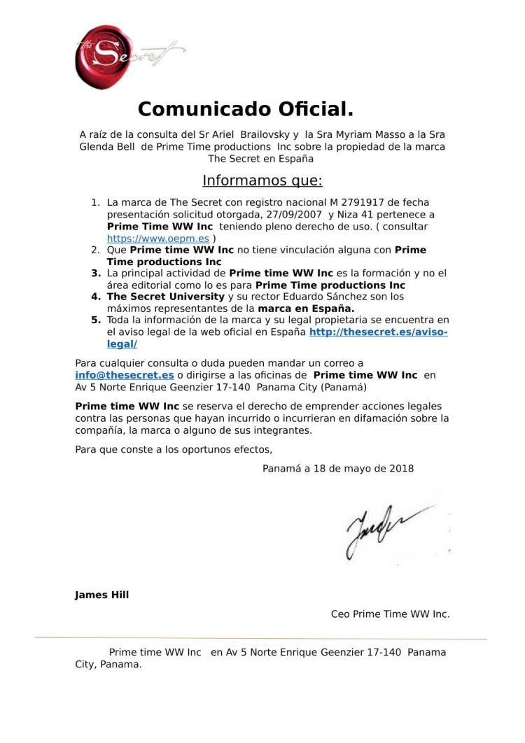 The Secret.es® – El Secreto